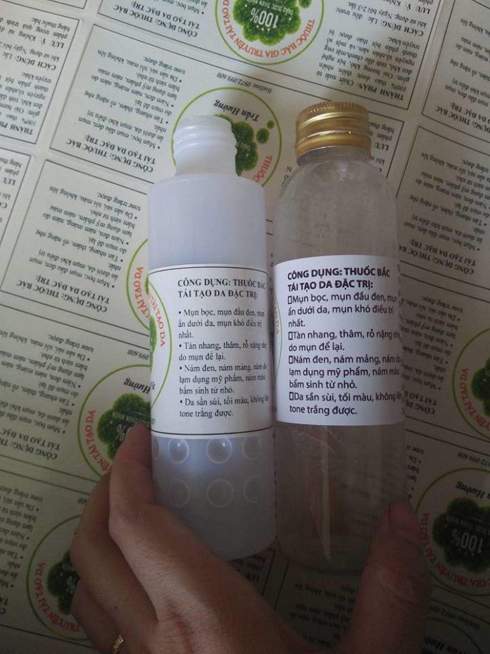 Thuốc rượu trị mụn và tái tạo da: Tưởng thần dược hóa ra chỉ là thuốc ...