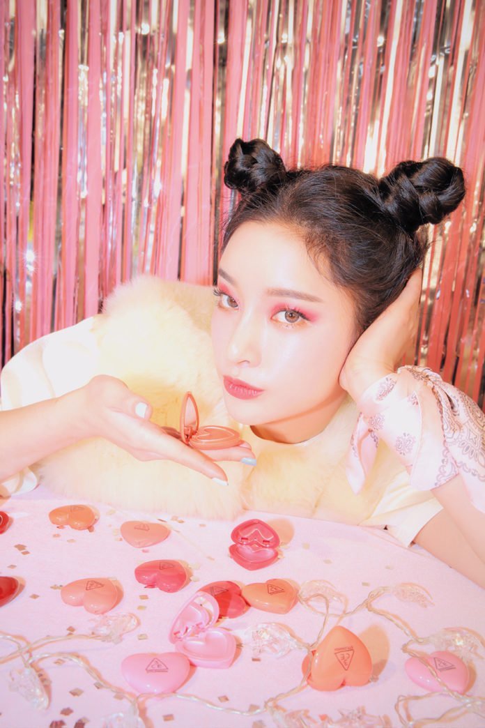 Review son dưỡng môi hình trái tim 3CE Heart Pot Lip - BlogAnChoi