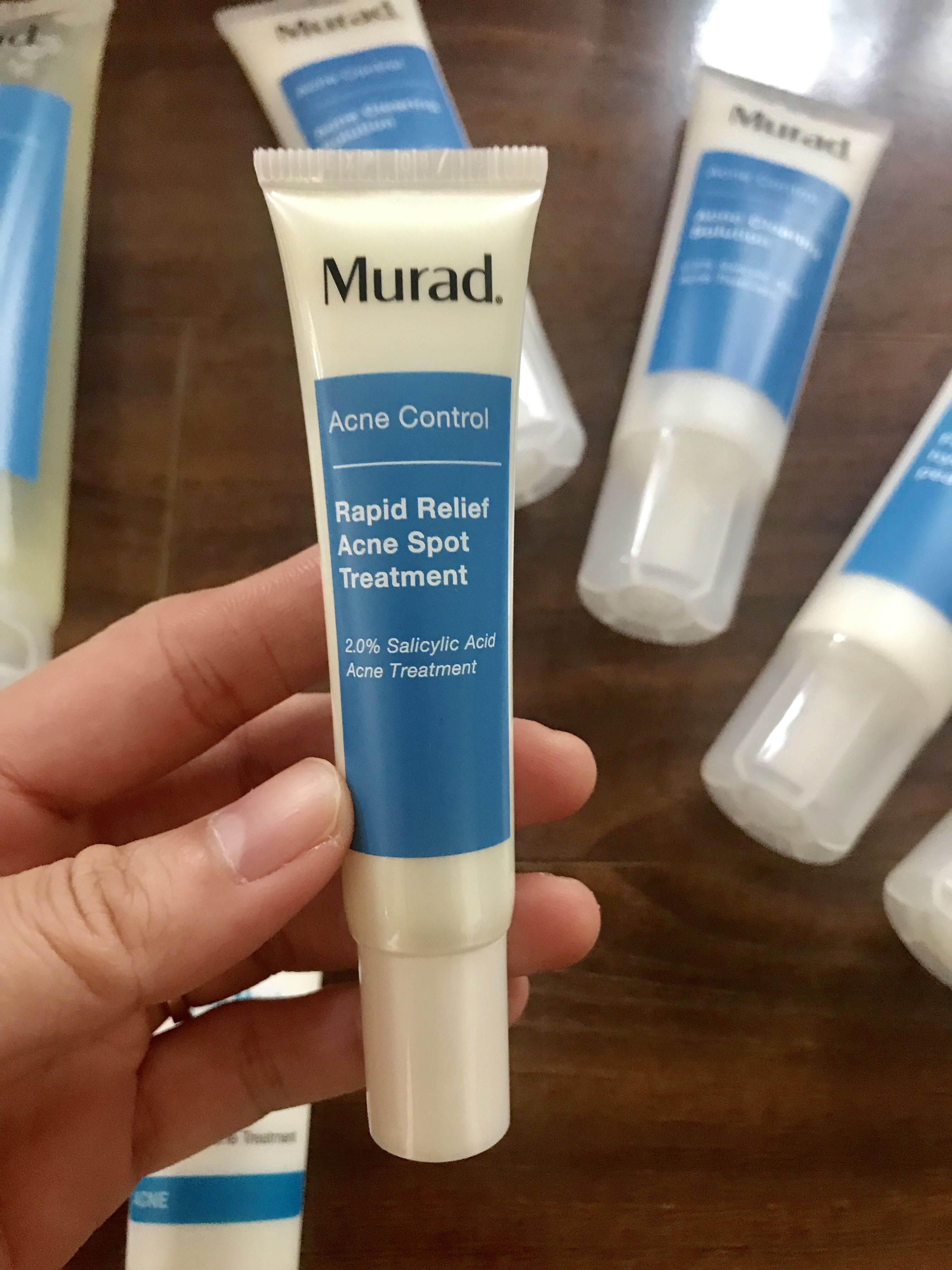Review gel trị mụn Murad Rapid Relief Acne Spot Treatment - BlogAnChoi