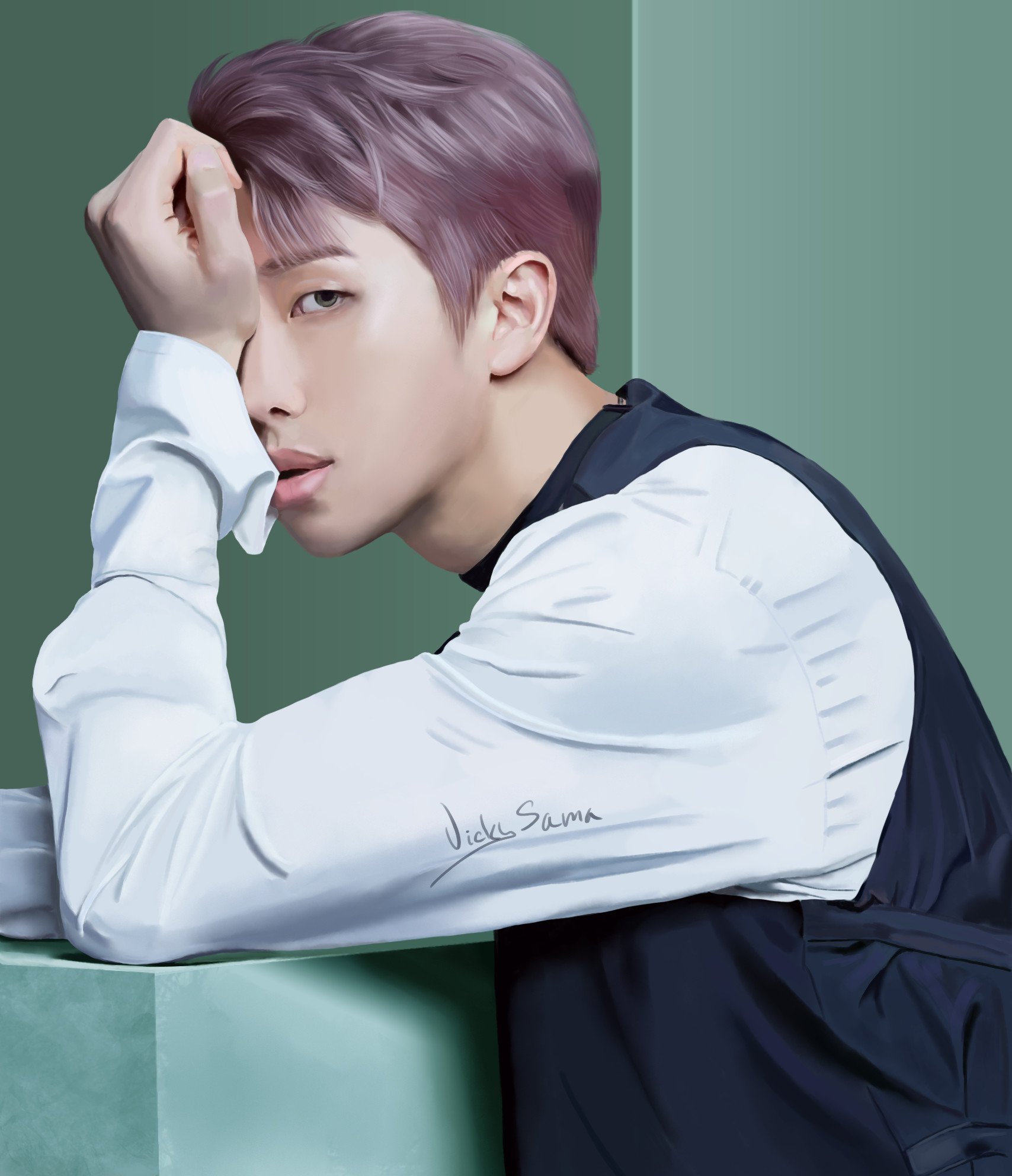 RM (BTS) trò chuyện cùng ARMY trên V Live, hé lộ sương sương về album ...