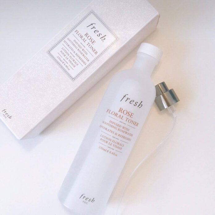 Review nước hoa hồng dưỡng ẩm Fresh Rose Floral Toner - BlogAnChoi