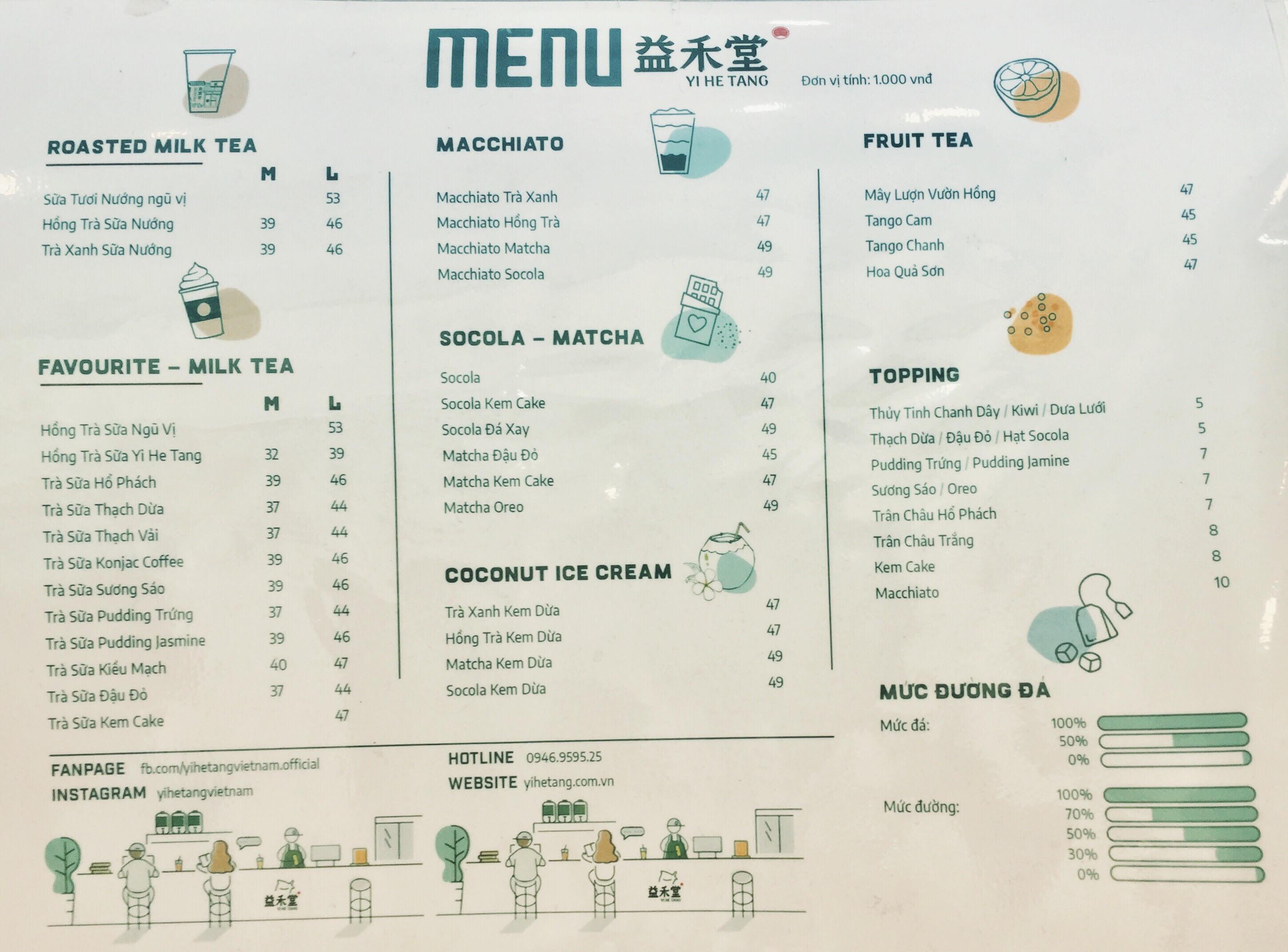 Trà sữa Yi He Tang - Thương hiệu trà sữa nướng chiếm trọn tình cảm của giới trẻ - BlogAnChoi