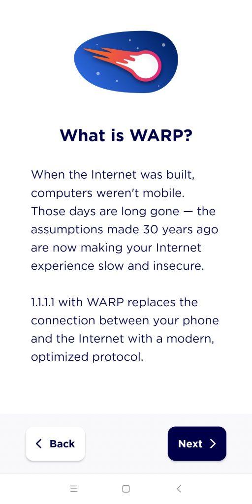 WARP : VPN miễn phí siêu bảo mật của Cloudflare - BlogAnChoi