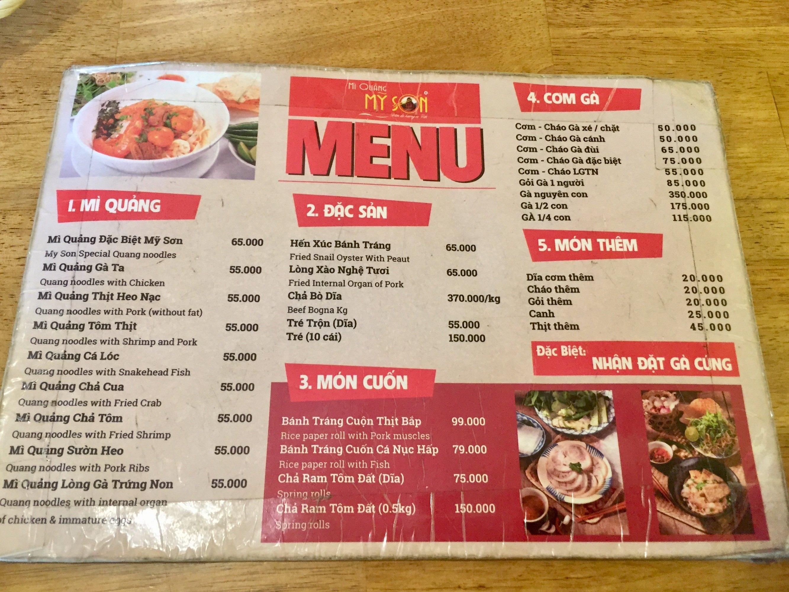 Mì Quảng Mỹ Sơn - Đậm đà hương vị truyền thống giữa lòng Sài Gòn ...