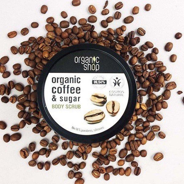 Review tẩy tế bào chết toàn thân Organic Shop Coffee Sugar Body Scrub ...