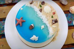 Cách làm bánh Ocean Cheesecake: Mang cả đại dương xanh mát vào trong ...