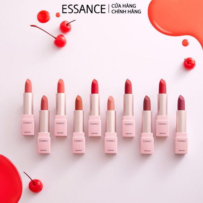 Review son Essance Lip Rouge Velvet : bộ son Hàn siêu dễ thương năm ...