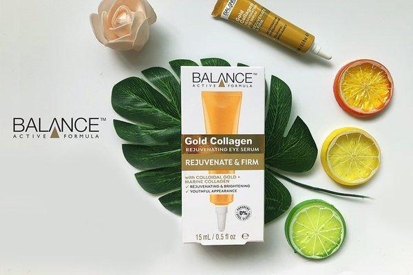 Review kem mắt Balance Gold Collagen Rejuvenating Eye: quầng thâm mắt ...