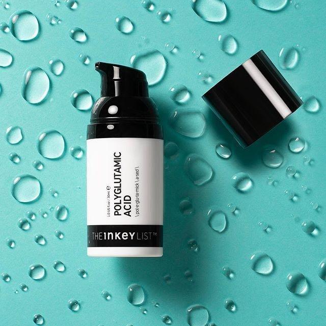 Review serum The Inkey List Polyglutamic Acid: Giữ ẩm vượt trội giúp ...