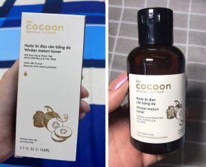 Review toner Cocoon Winter Melon chiết xuất bí đao: Thánh trị mụn, giảm ...