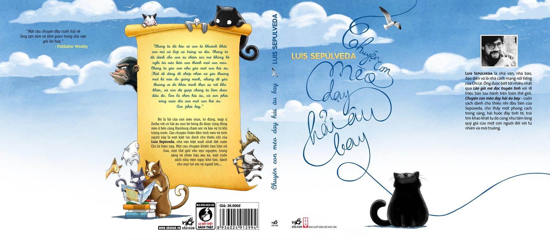 Review sách Chuyện con mèo dạy hải âu bay: Cuốn sách không chỉ dành cho ...