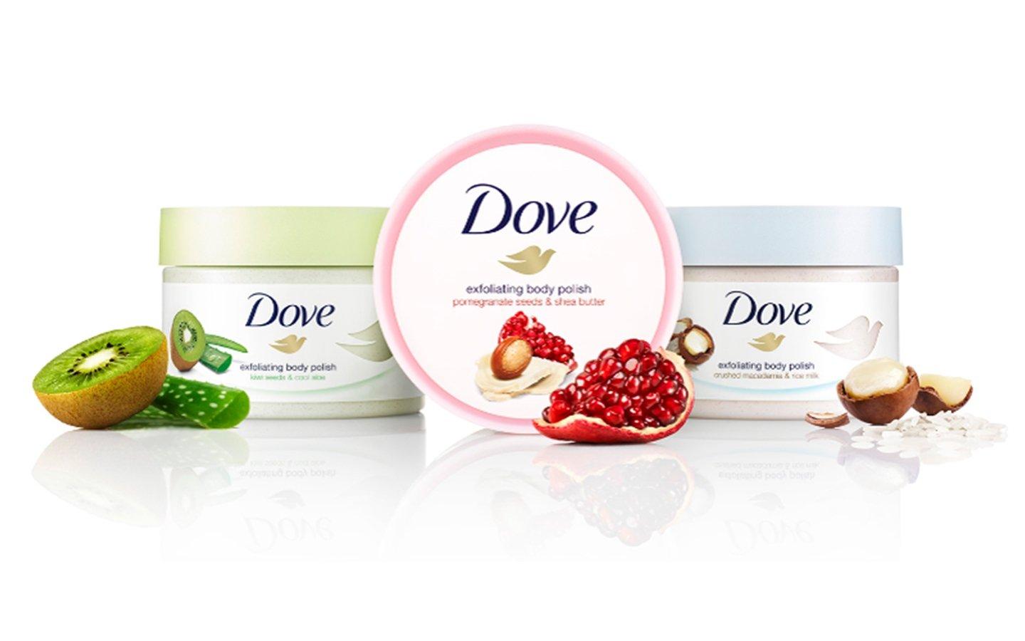 Review tẩy tế bào chết Dove Exfoliating Body Polish: da mịn sạch thơm ...