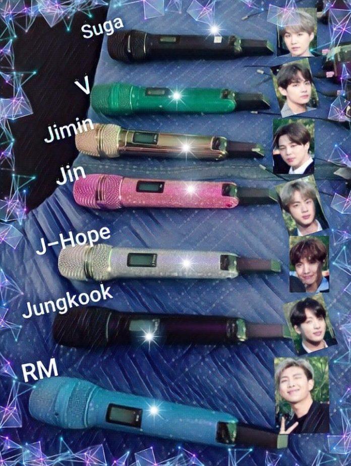 Ý nghĩa màu mic của các thành viên BTS, bạn đã biết chưa? - BlogAnChoi