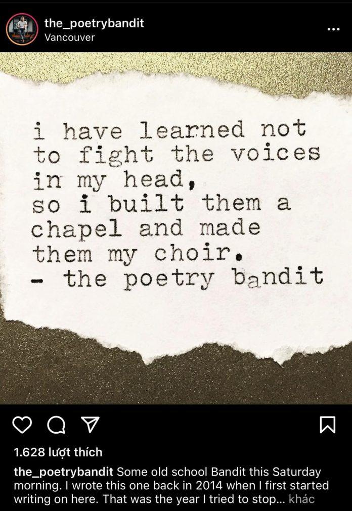 INSTAPOETRY: Xu hướng trên Instagram ít người biết nhưng có thể giúp ...