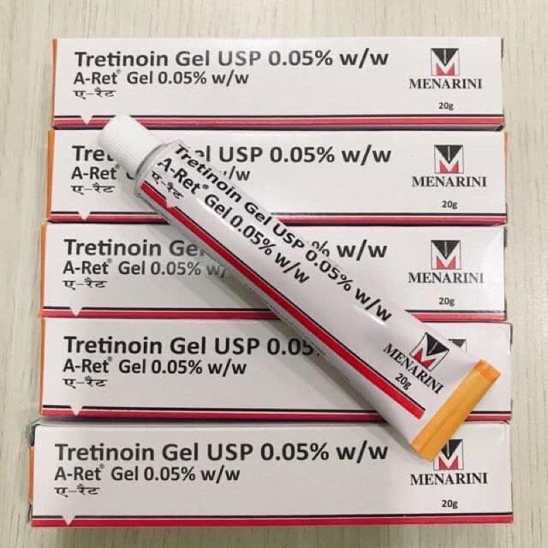 Review Tretinoin Gel USP Aret Menarini: trị mụn, trị thâm hiệu quả ...
