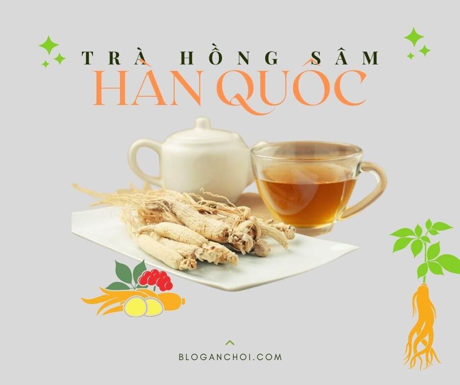 Bỏ túi những loại trà hồng sâm Hàn Quốc tốt cho sức khỏe, tăng cường ...