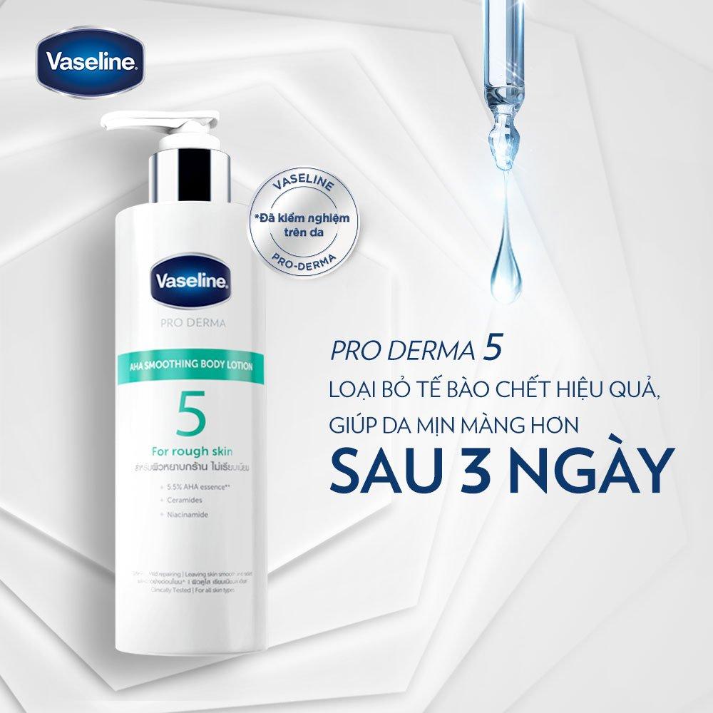 Review sữa dưỡng thể Vaseline Pro Derma: đặc trị cho da body thêm sáng ...