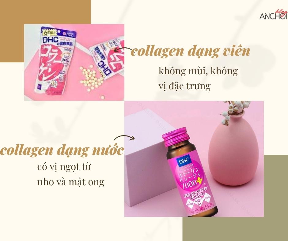 Review collagen dạng viên DHC và collagen dạng nước DHC: Loại nào “chất ...