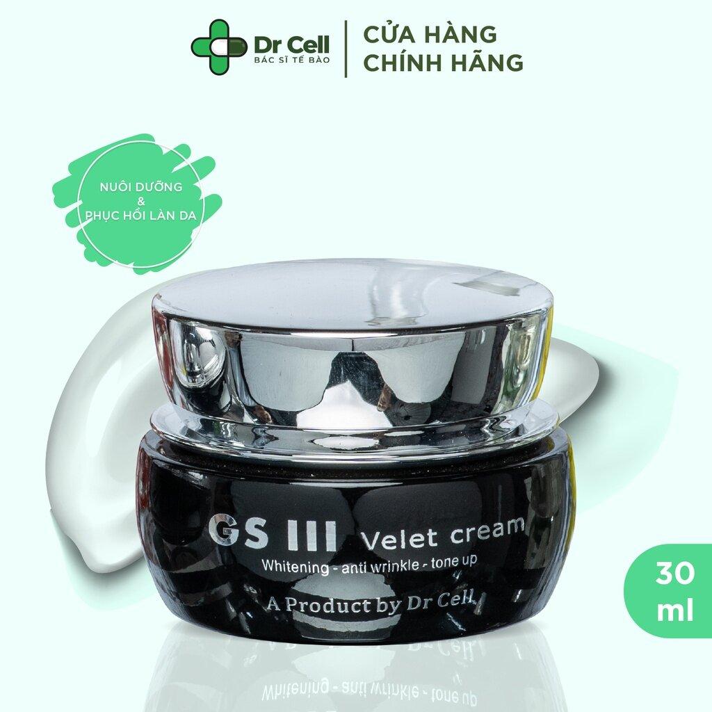 Review kem dưỡng trắng da ban ngày Dr Cell GSIII Velet Cream có tốt ...
