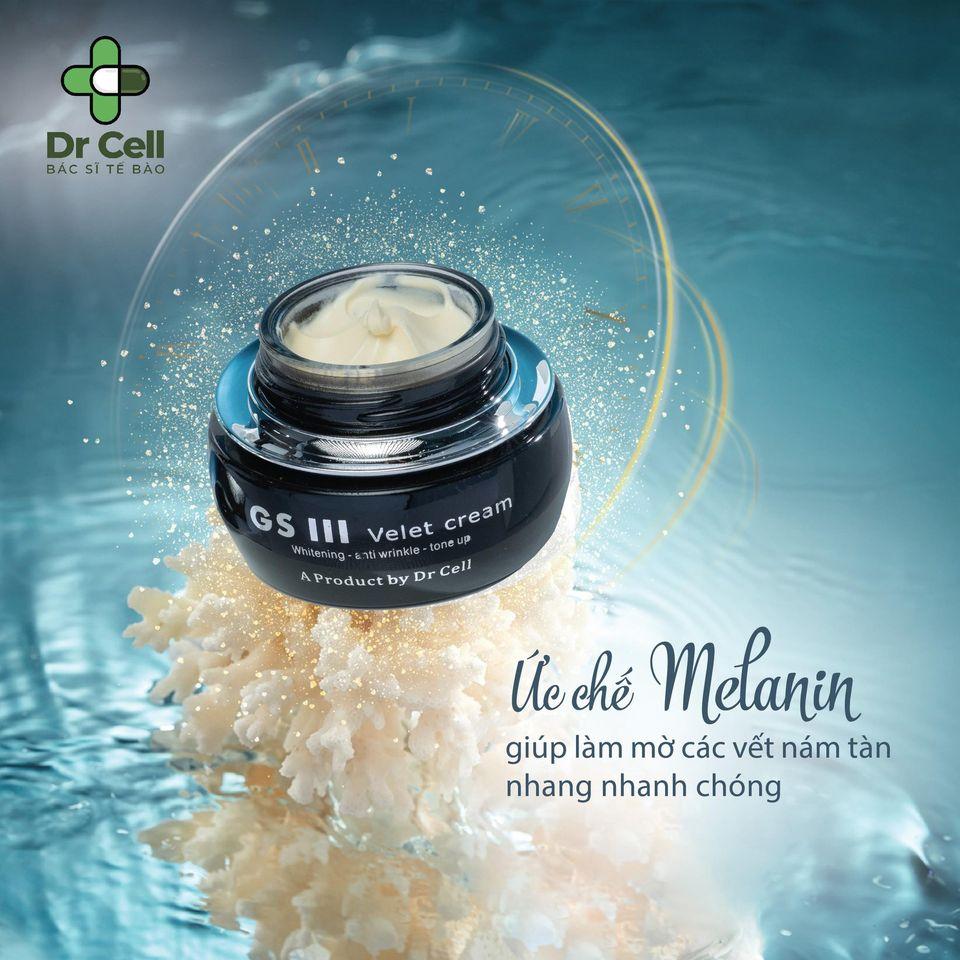 Review kem dưỡng trắng da ban ngày Dr Cell GSIII Velet Cream có tốt ...