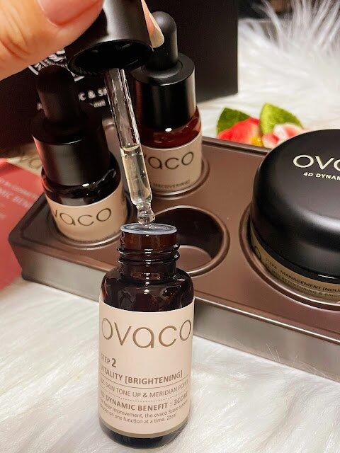 Review bộ sản phẩm Ovaco 4D Dynamic Benefit - hiệu năng Spa giúp trẻ ...
