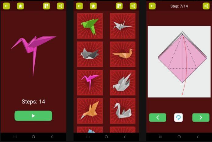6 ứng dụng Android giúp bạn tự học gấp giấy Origami cực kỳ thú vị ...