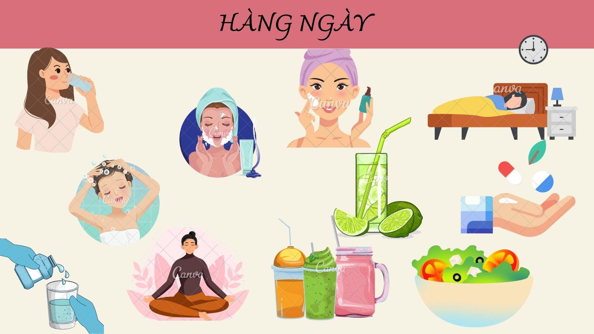 Thử thách làm đẹp cho bản thân trong vòng 3 tháng của các cô nàng hiện ...