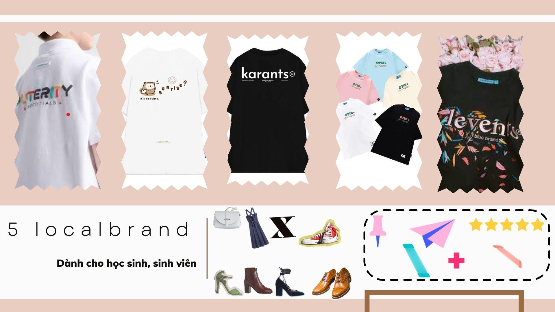 Top 5 local brand có giá cả phù hợp với học sinh, sinh viên - BlogAnChoi