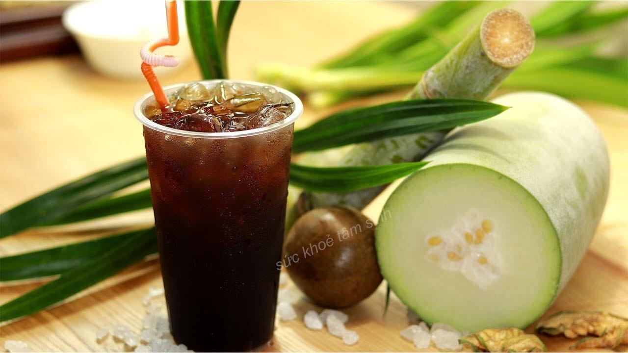 4 cách nấu nước bí đao hạt chia, trà sữa bí đao ngon bổ rẻ, giải nhiệt ...