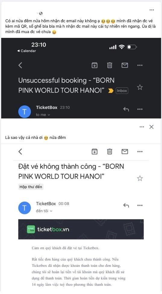 Phe vé concert BLACKPINK pass vé gấp 3: Nhiều người bị lừa mất vé ...