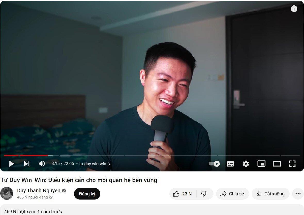 Duy Thanh Nguyen - Chàng YouTuber trẻ triệu view và những video bạn không nên bỏ lỡ - BlogAnChoi