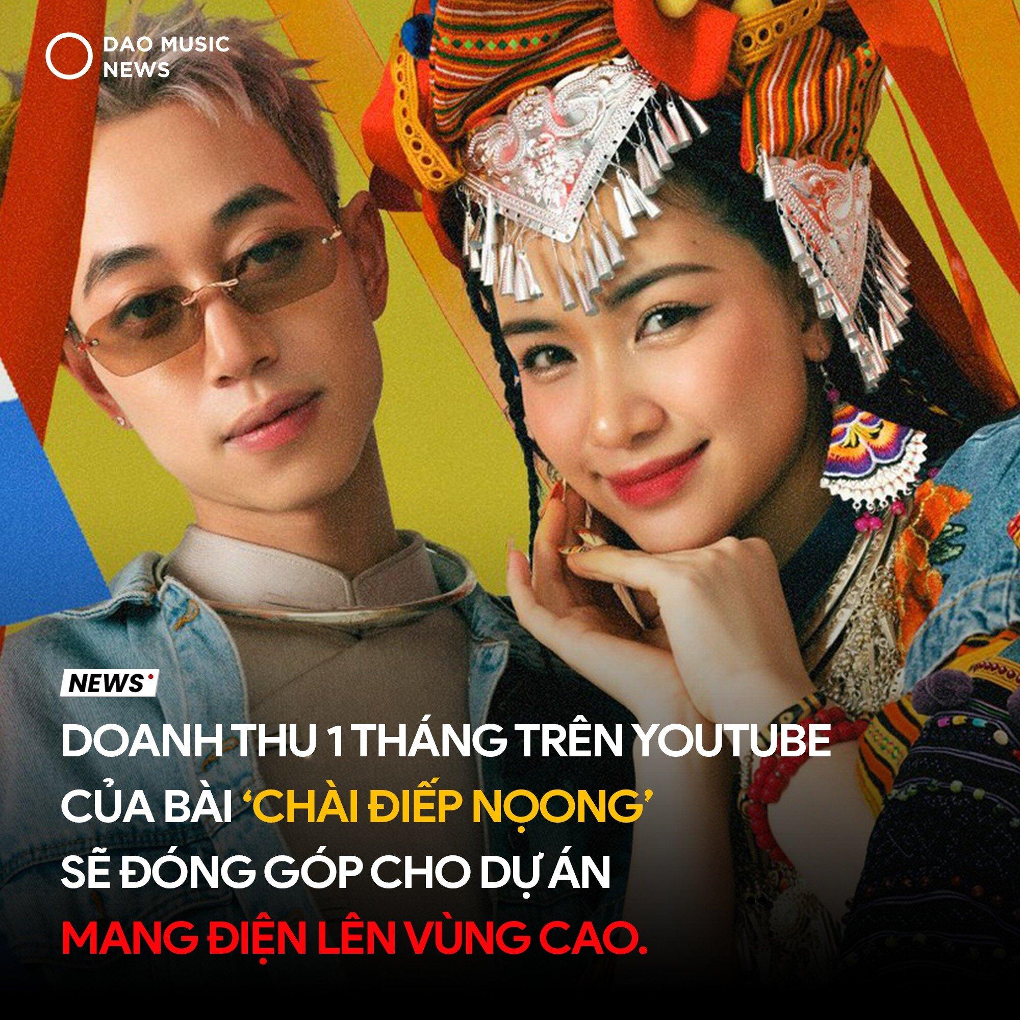Chài Điếp Noọng là gì? Lời bài hát Chài Điếp Noọng: Double2T x Hòa ...