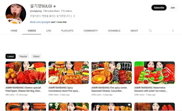 5 kênh YouTube mukbang đồ ăn cực cuốn bạn nên theo dõi ngay - BlogAnChoi