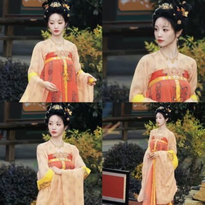 Tạo hình nổi bật của Hứa Khải và Điền Hi Vi trong Tử Dạ Quy - BlogAnChoi