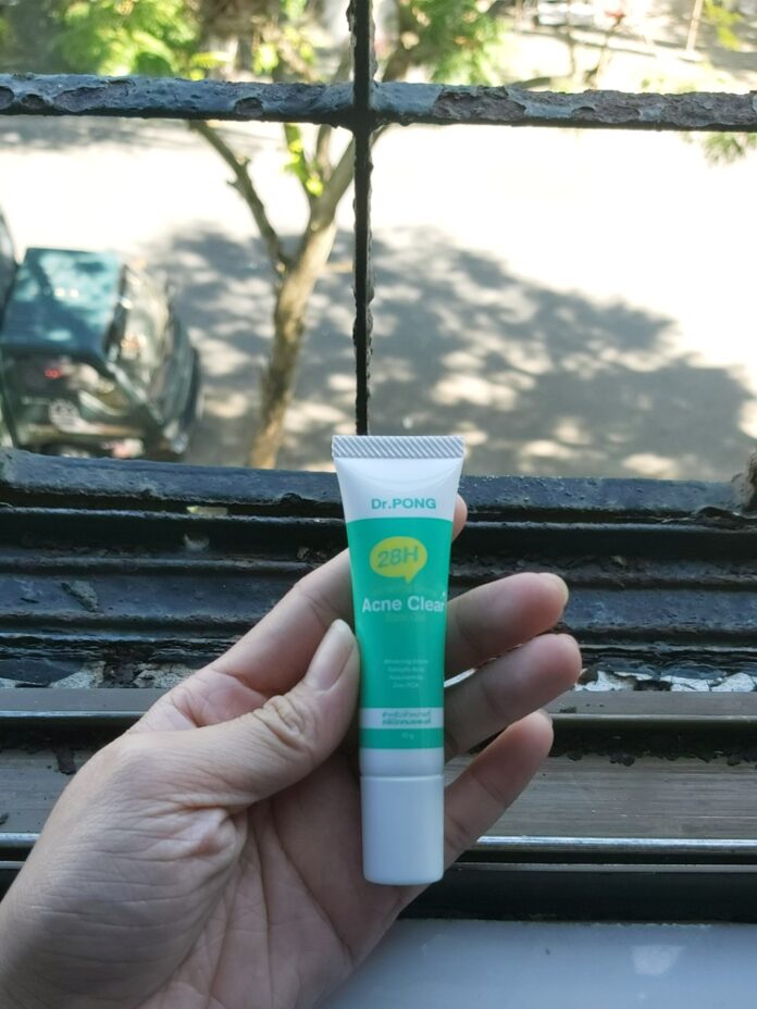Review gel chấm mụn Dr.PONG 28H Whitening Drone Acne Clear trị mụn có ...