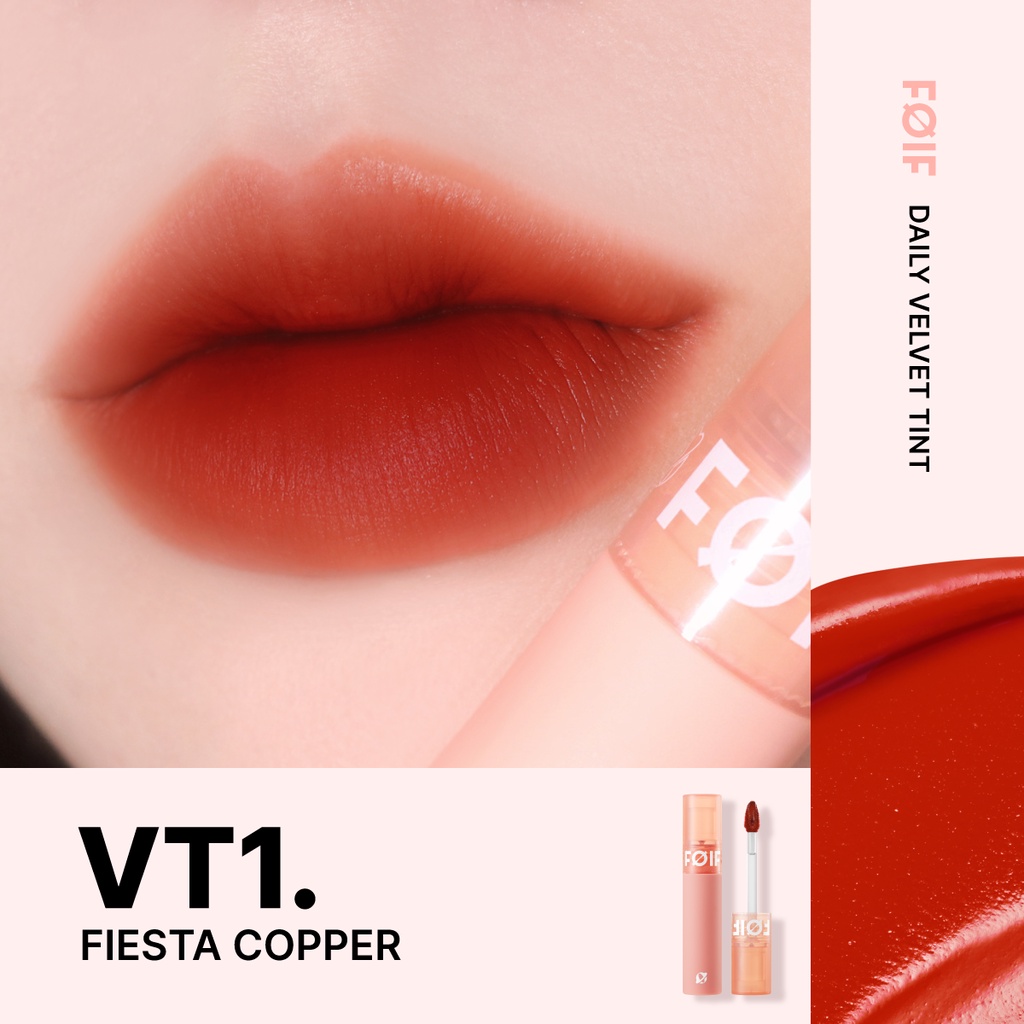 Review son kem lì FOIF Daily Velvet Tint - ngôi sao sáng của nhà FOIF ...