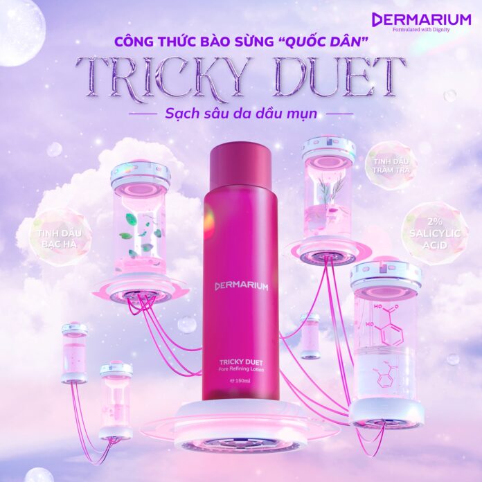Toner Tricky Duet của hãng mỹ phẩm Dermarium có gì mà khiến giới ...