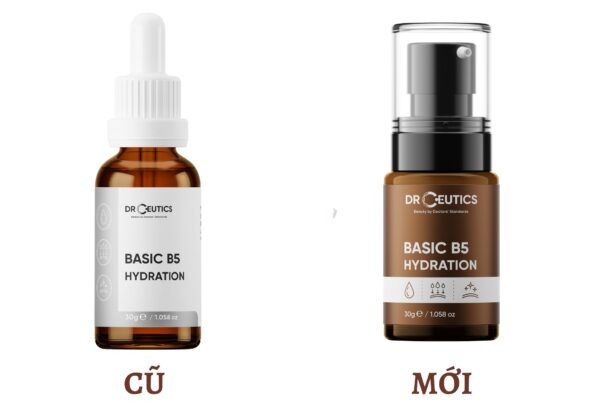 Review tinh chất Drceutics Basic B5 Hydration Serum: Dòng tinh chất hót ...