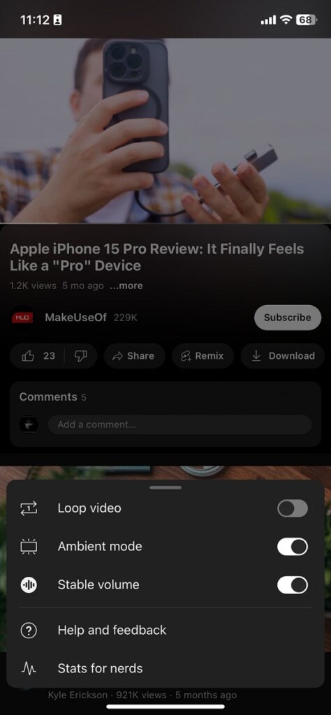 Cách xem video YouTube với chế độ môi trường xung quanh - Ambient Mode ...