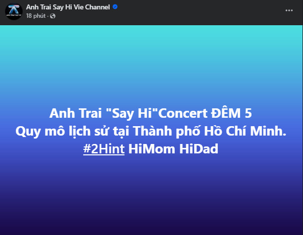 Concert Anh Trai Say Hi Day 5: Hint như túi mù từ BTC khiến fan rối bời ...